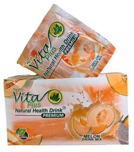natural health powder drink melon flavour