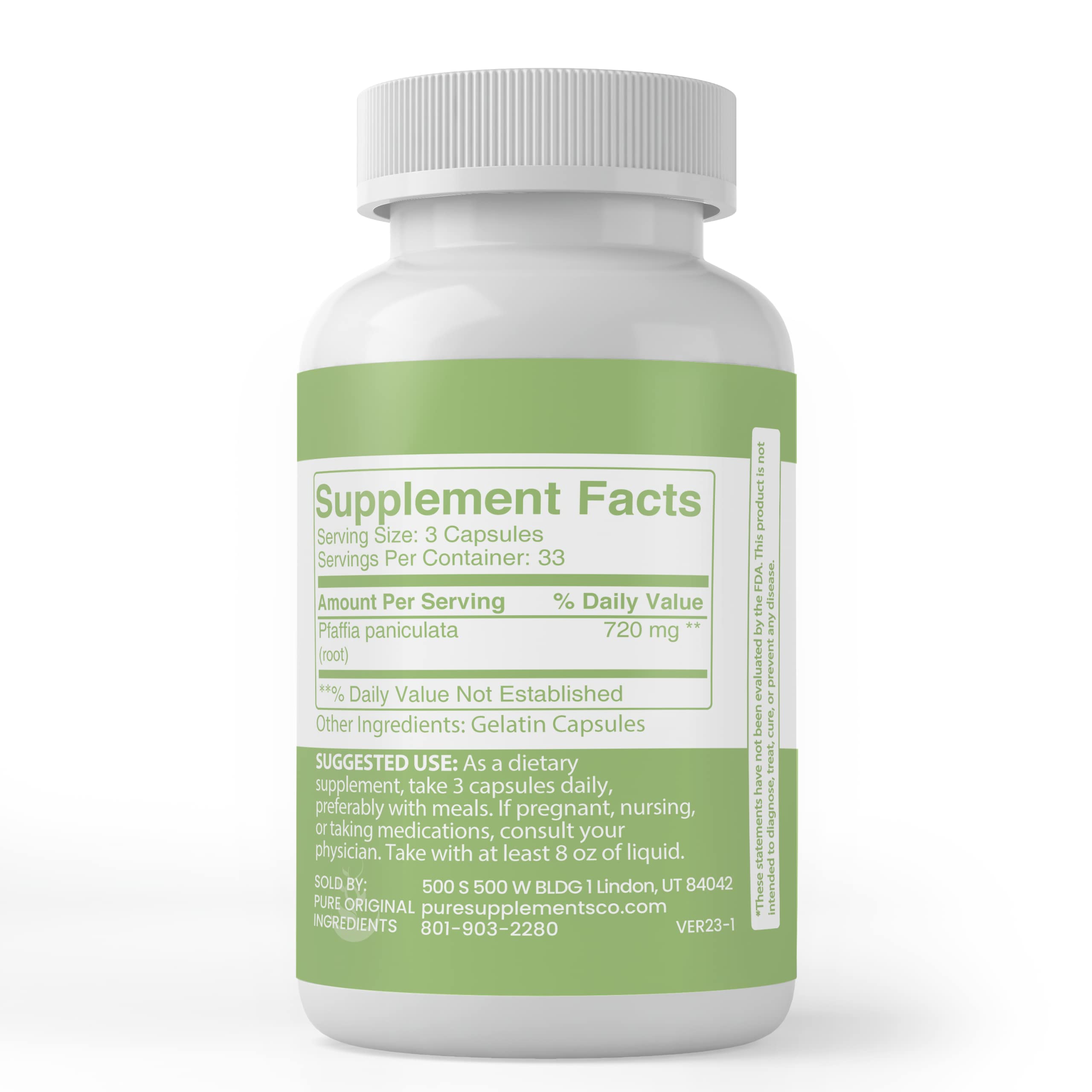 natural health suma root capsules