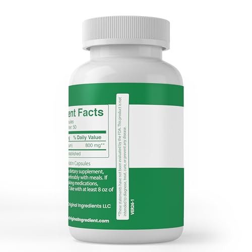 natural health supplement capsules