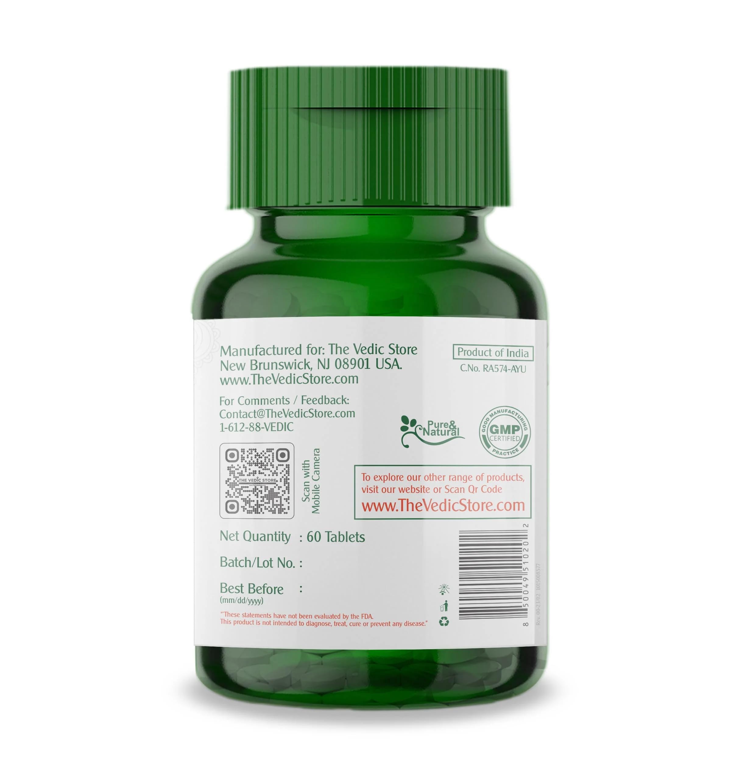 Natural health supplements for vitality