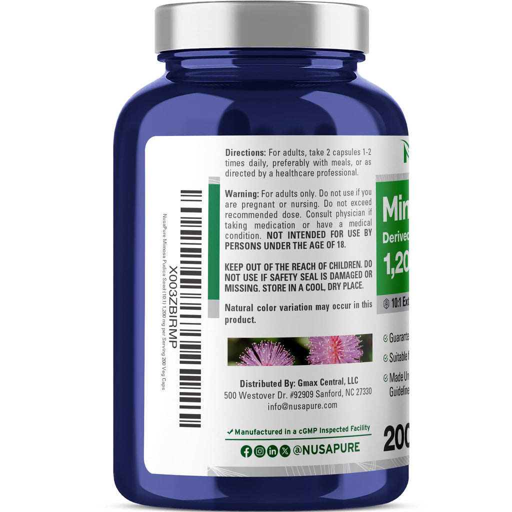 Natural health supplements for vitality