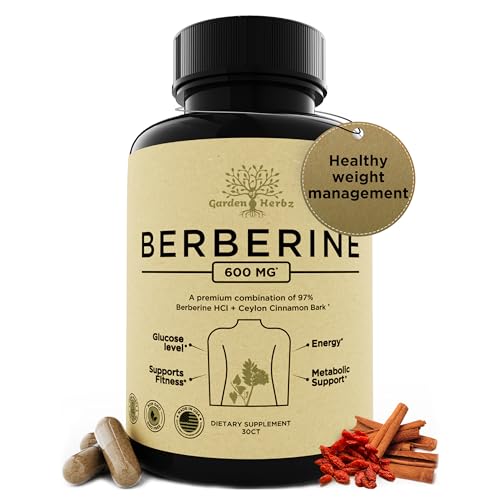 natural health support berberine capsules