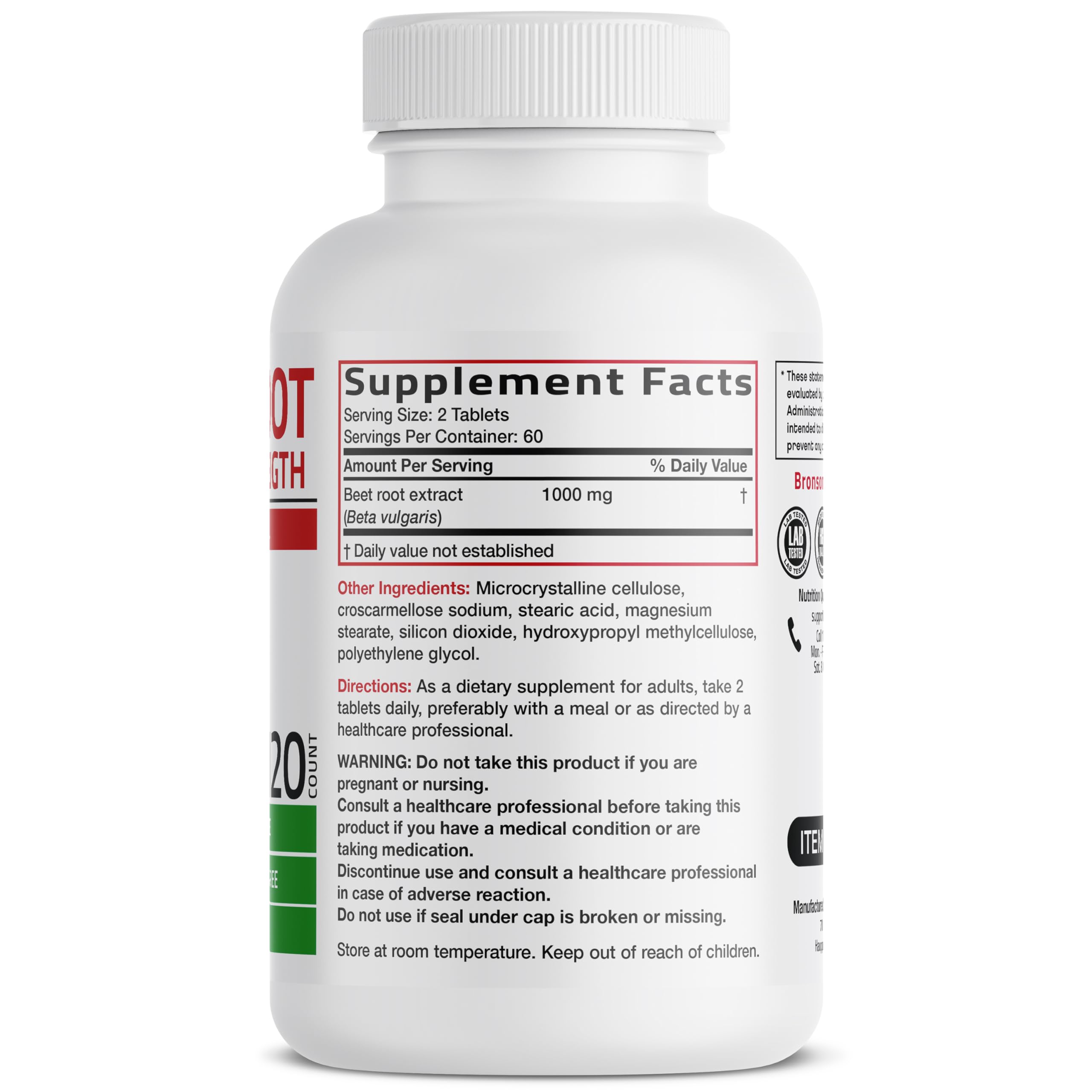 Natural health support with beet root