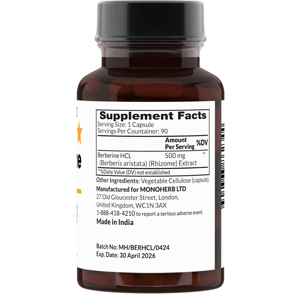 natural health support with berberine