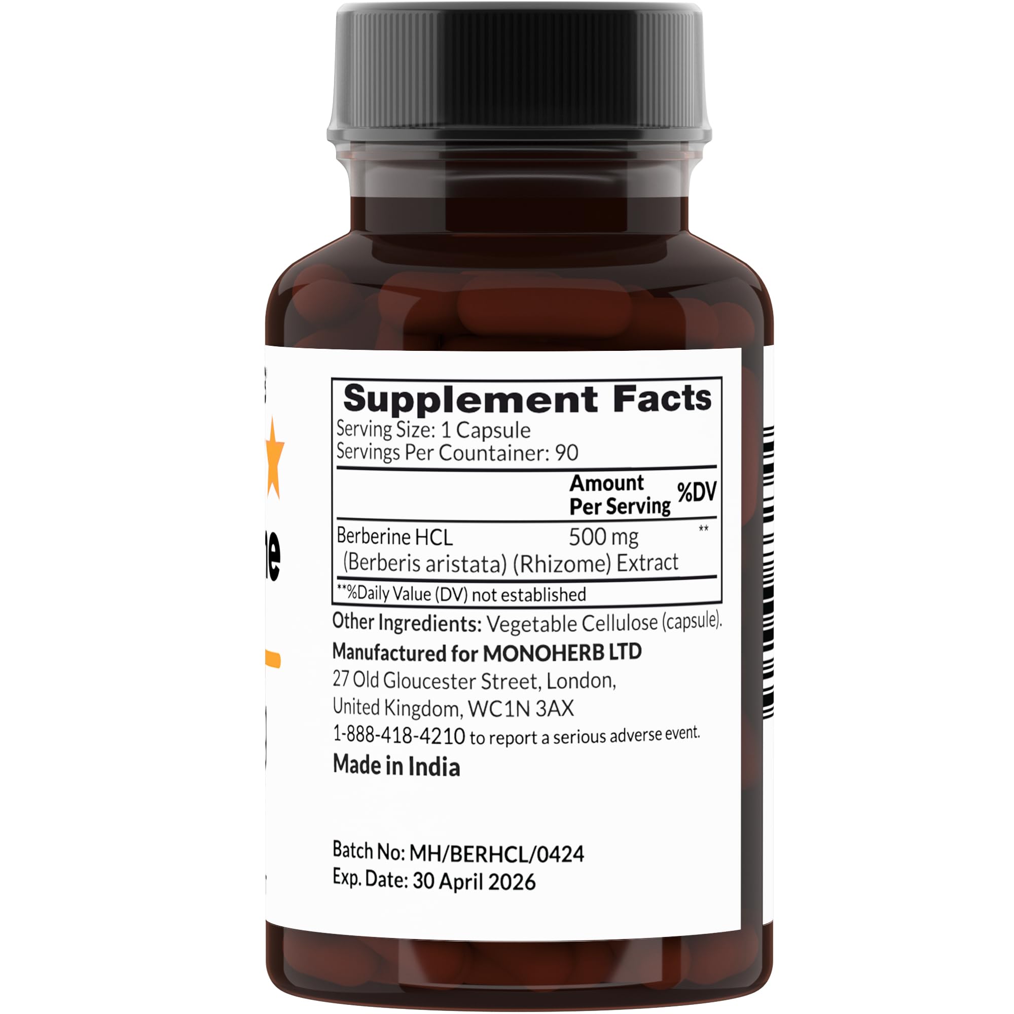 natural health support with berberine
