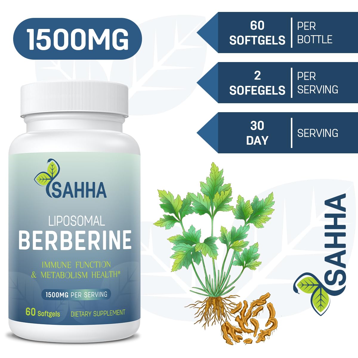 natural health support with berberine