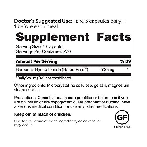 natural health support with berberine