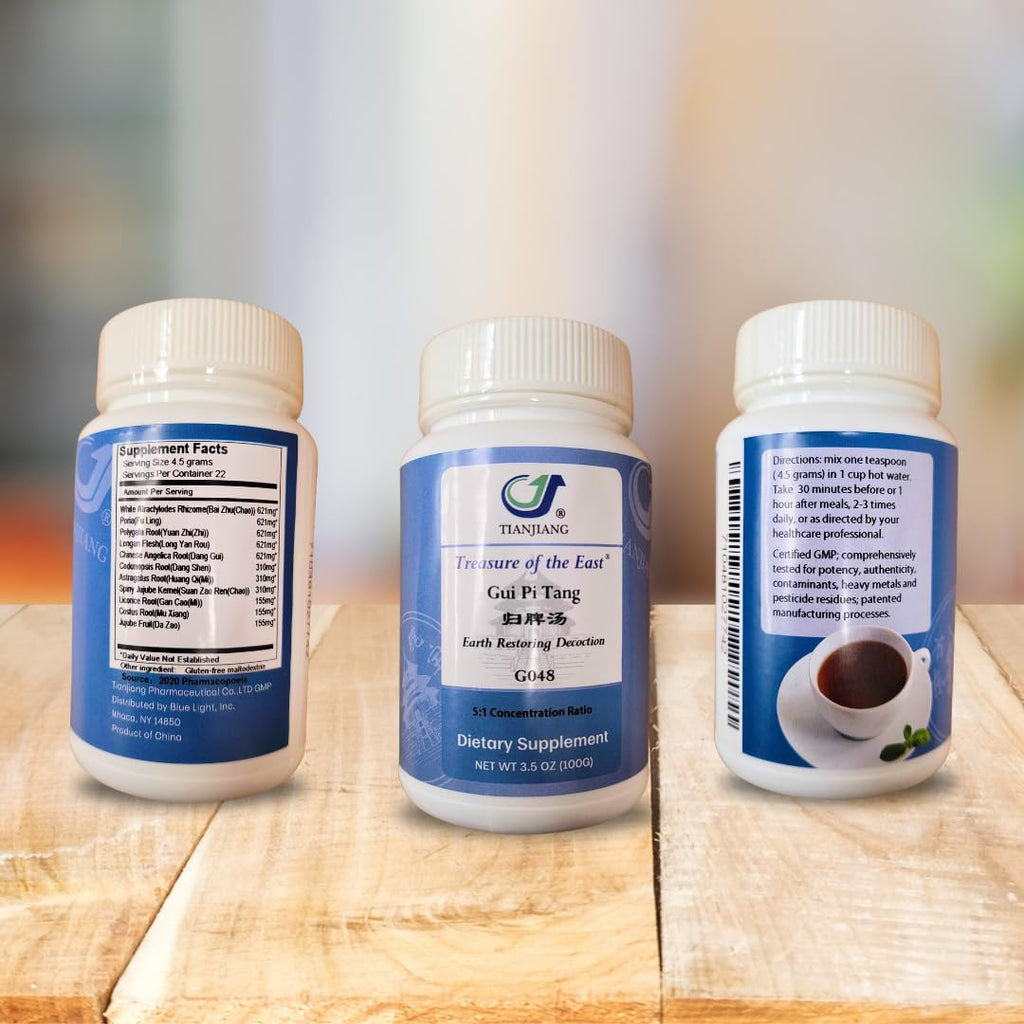 natural health support with herbal granules