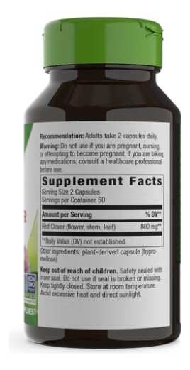 natural health support with red clover