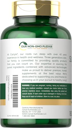Natural health support with sulforaphane