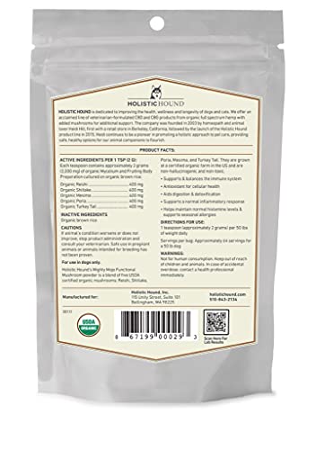 natural health with mushroom blend