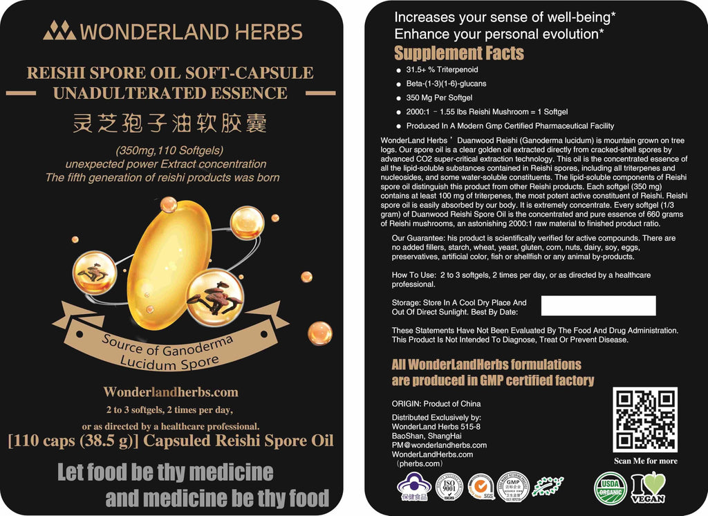 natural health with mushroom capsules