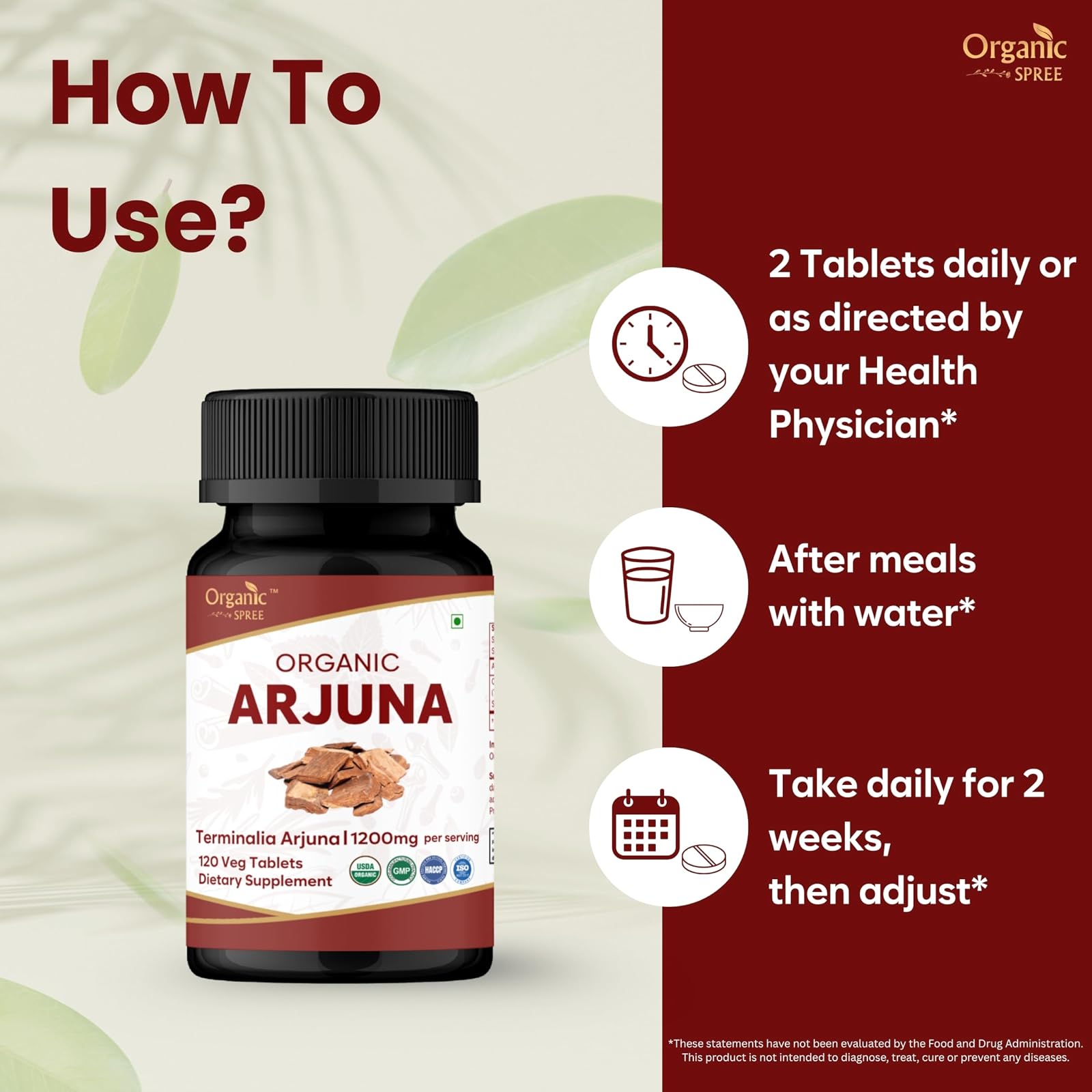 natural heart health support arjuna
