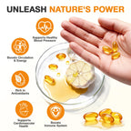 Natural heart health support garlic
