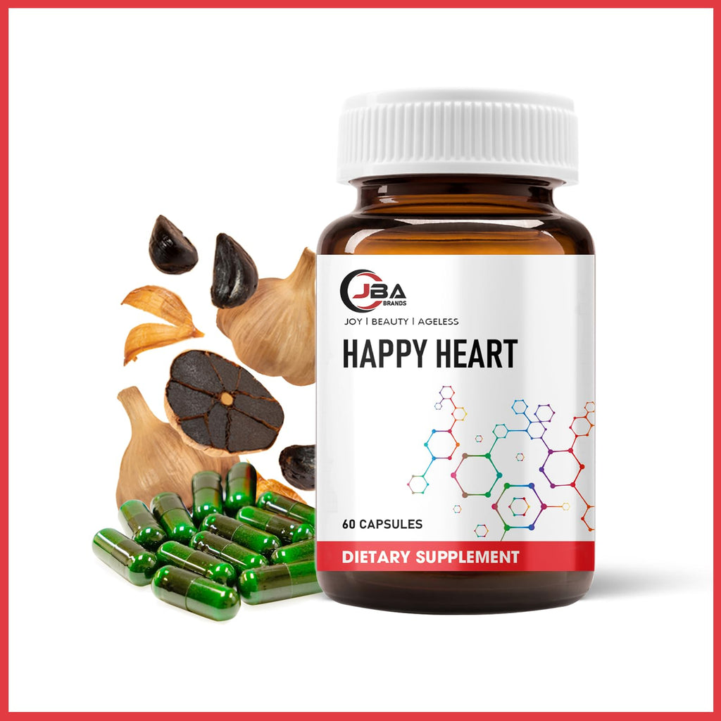 natural heart health support with garlic