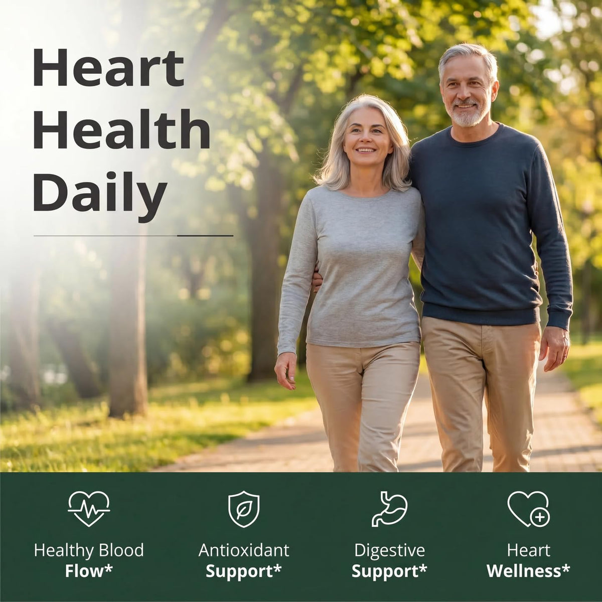 Natural heart support supplement