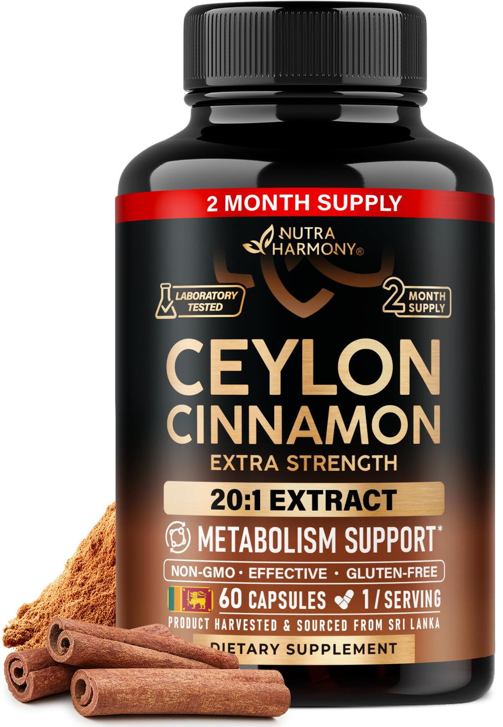 Natural heart support with cinnamon