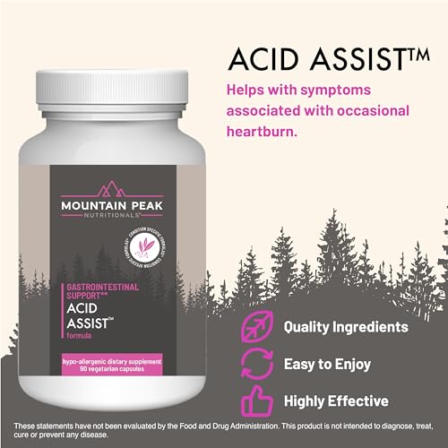 Natural heartburn relief supplement