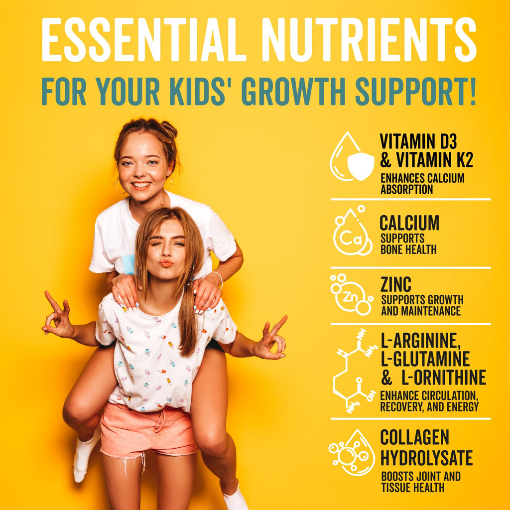 Natural height growth support for adults