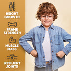 natural height growth vitamin gummies