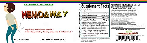 natural hemorrhoid support with HEMOAWAY