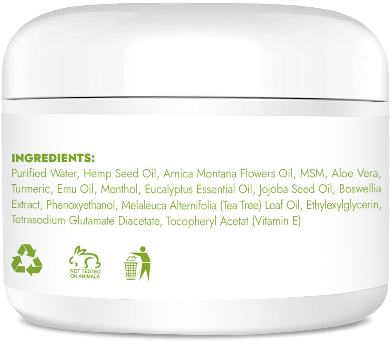 natural hemp cream for joint support