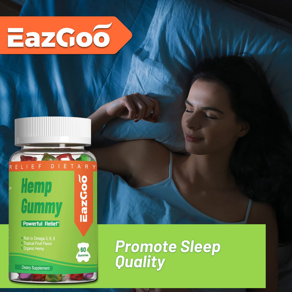 Natural hemp gummies for better sleep