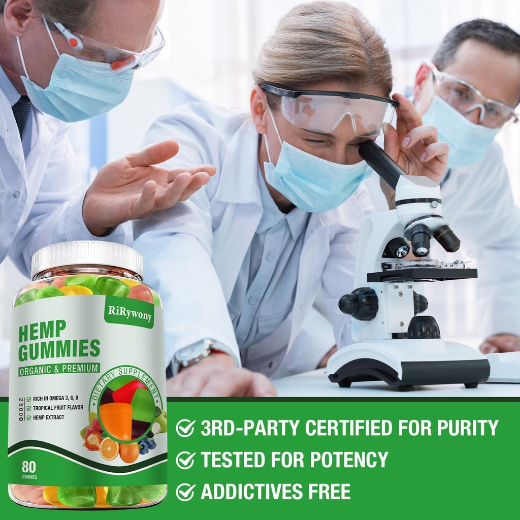 natural hemp gummy multivitamin benefits