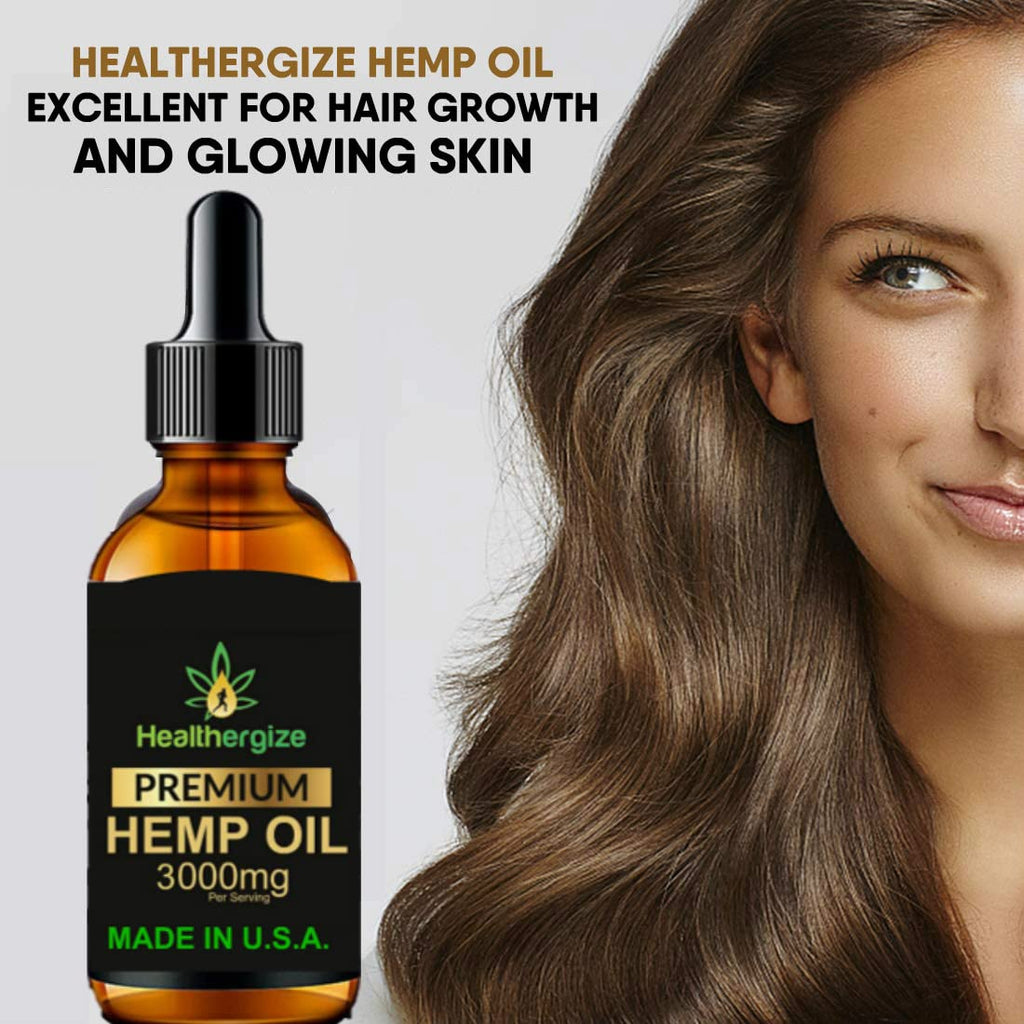 Natural hemp oil for daily use
