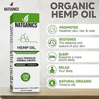 Natural hemp oil for healthy skin
