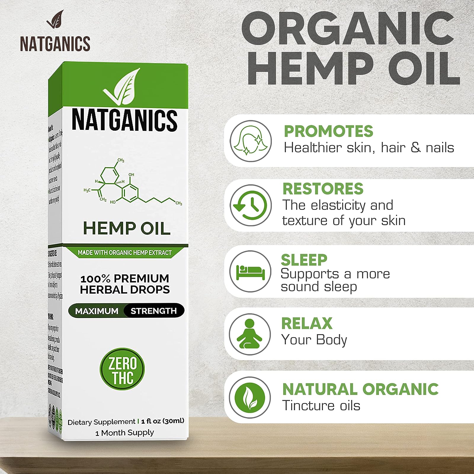 natural hemp oil for relaxation