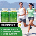 Natural hemp oil for relaxation