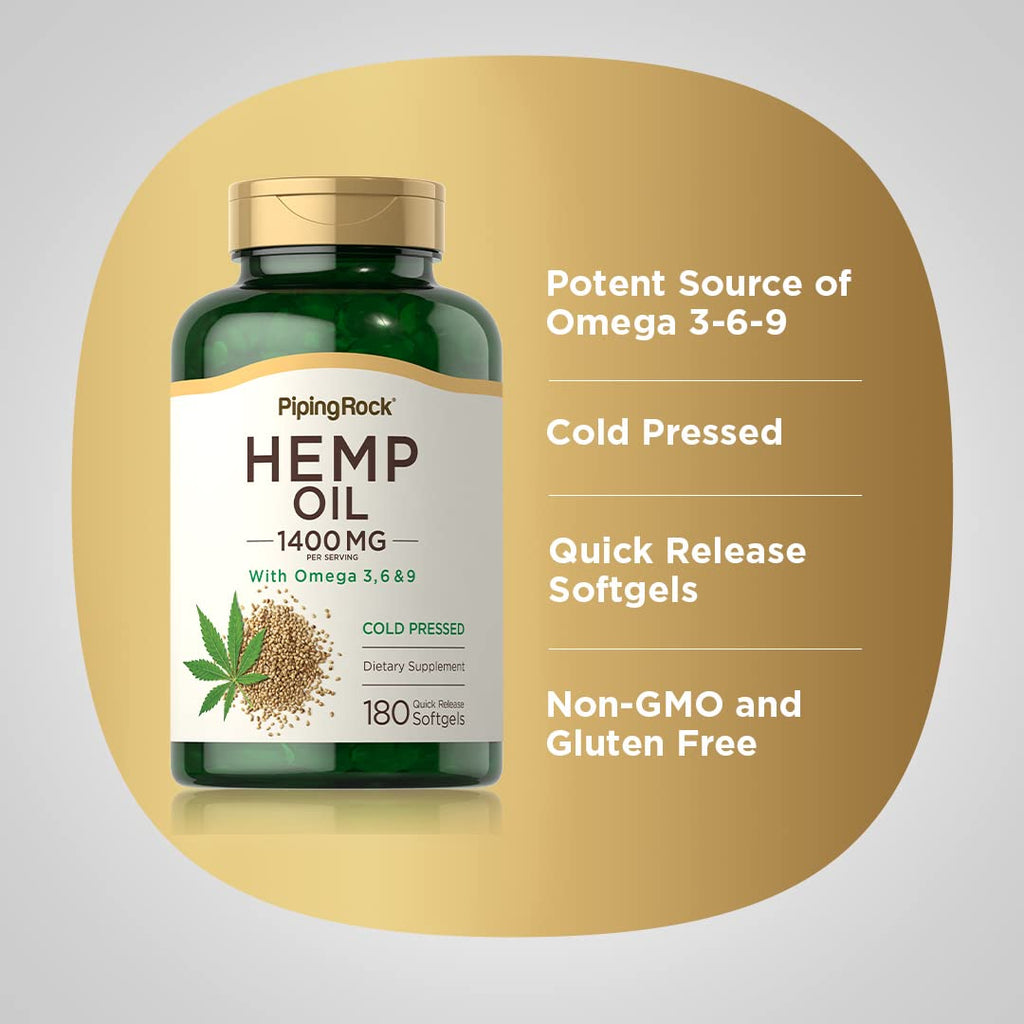 natural hemp seed oil capsules