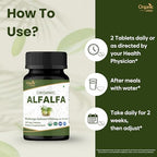 Natural herbal alfalfa benefits
