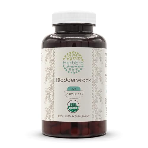 natural herbal bladderwrack capsules for wellness