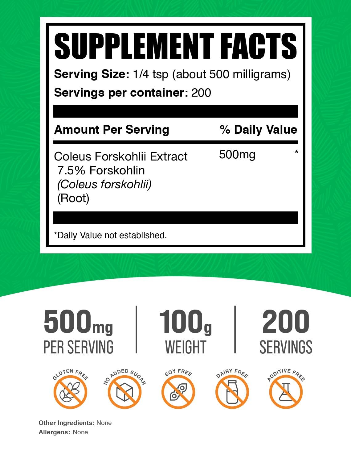 Natural herbal blend for energy boost