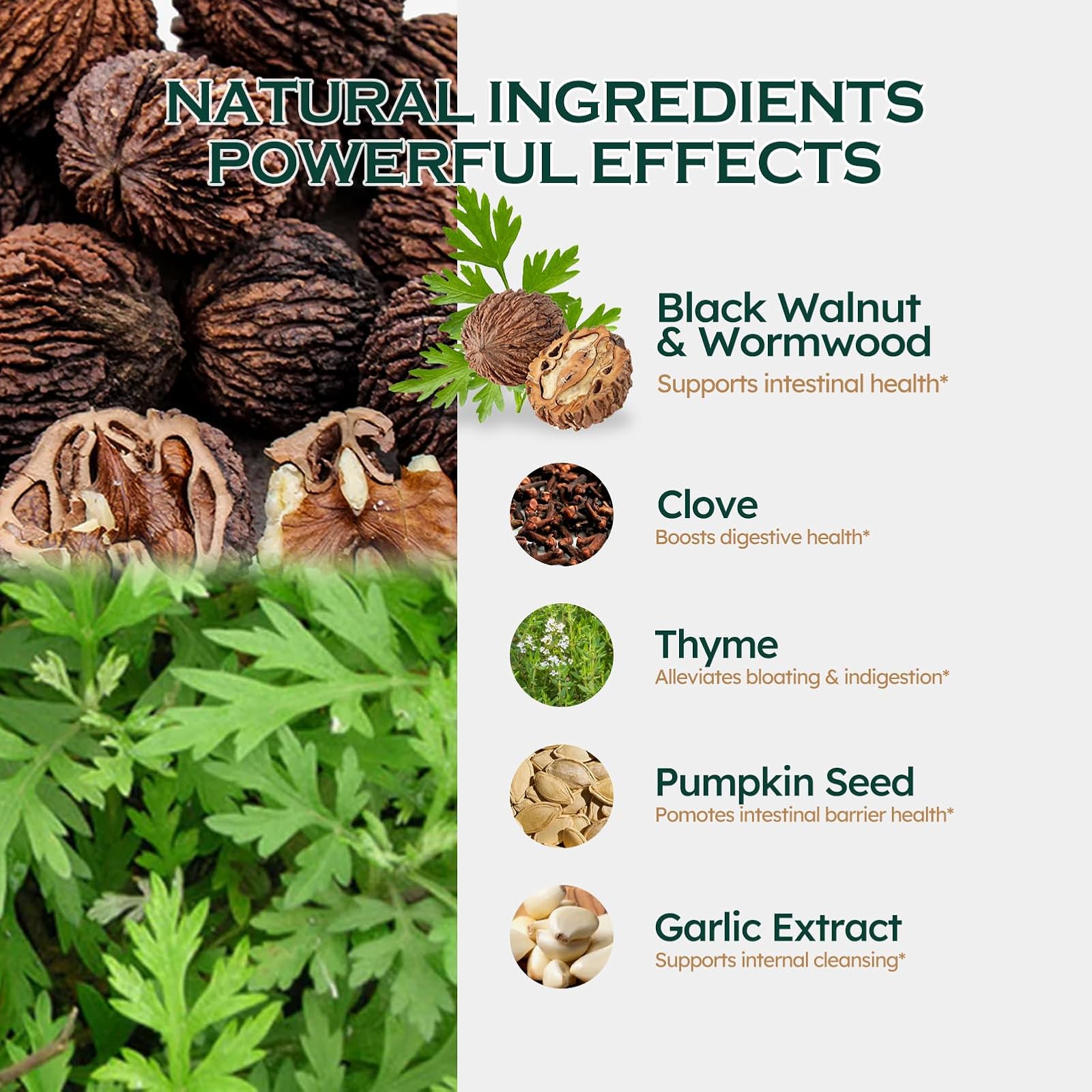 Natural herbal blend for wellness