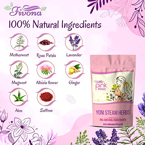 Natural herbal blend for yoni care