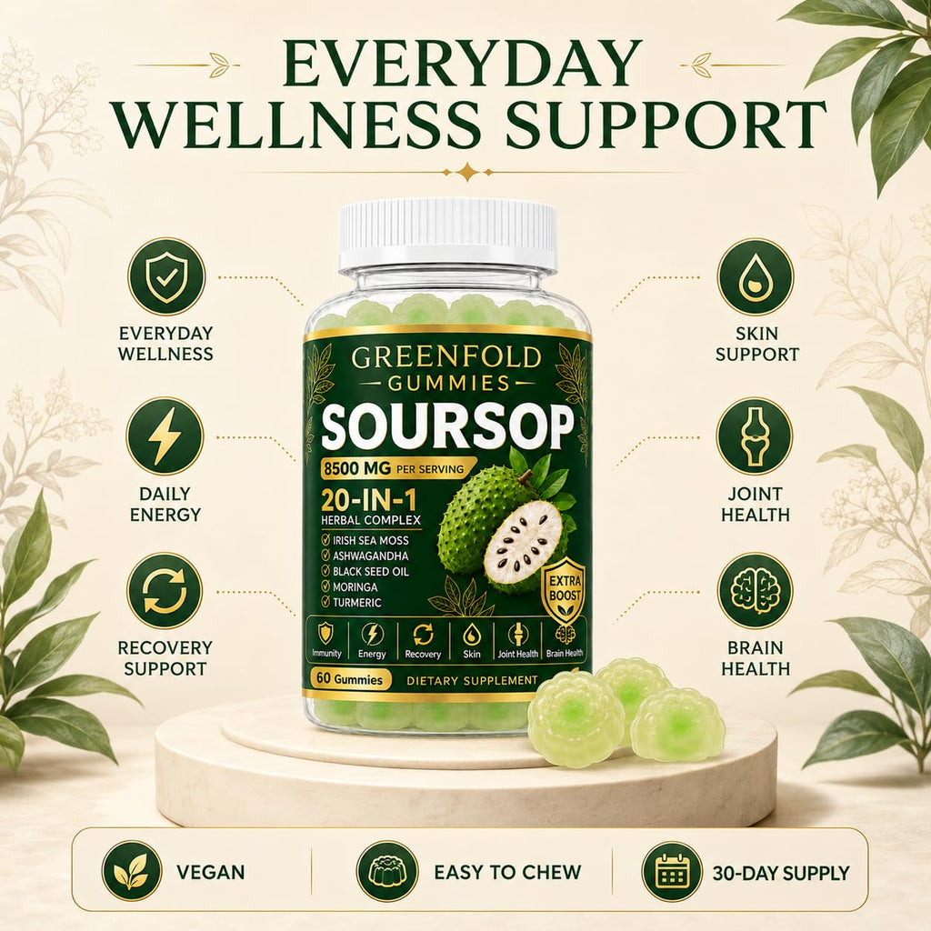 Natural herbal blend gummy vitamins