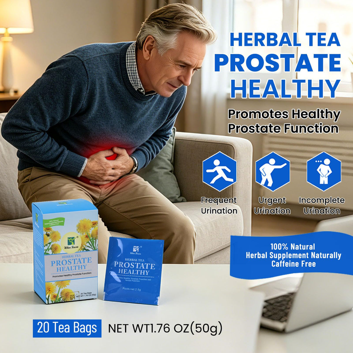 natural herbal blend tea bags