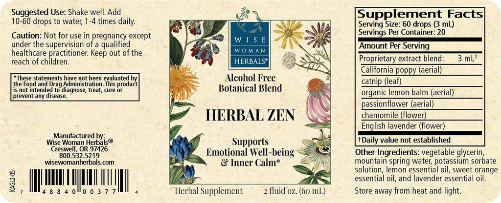 Natural herbal blends for wellness