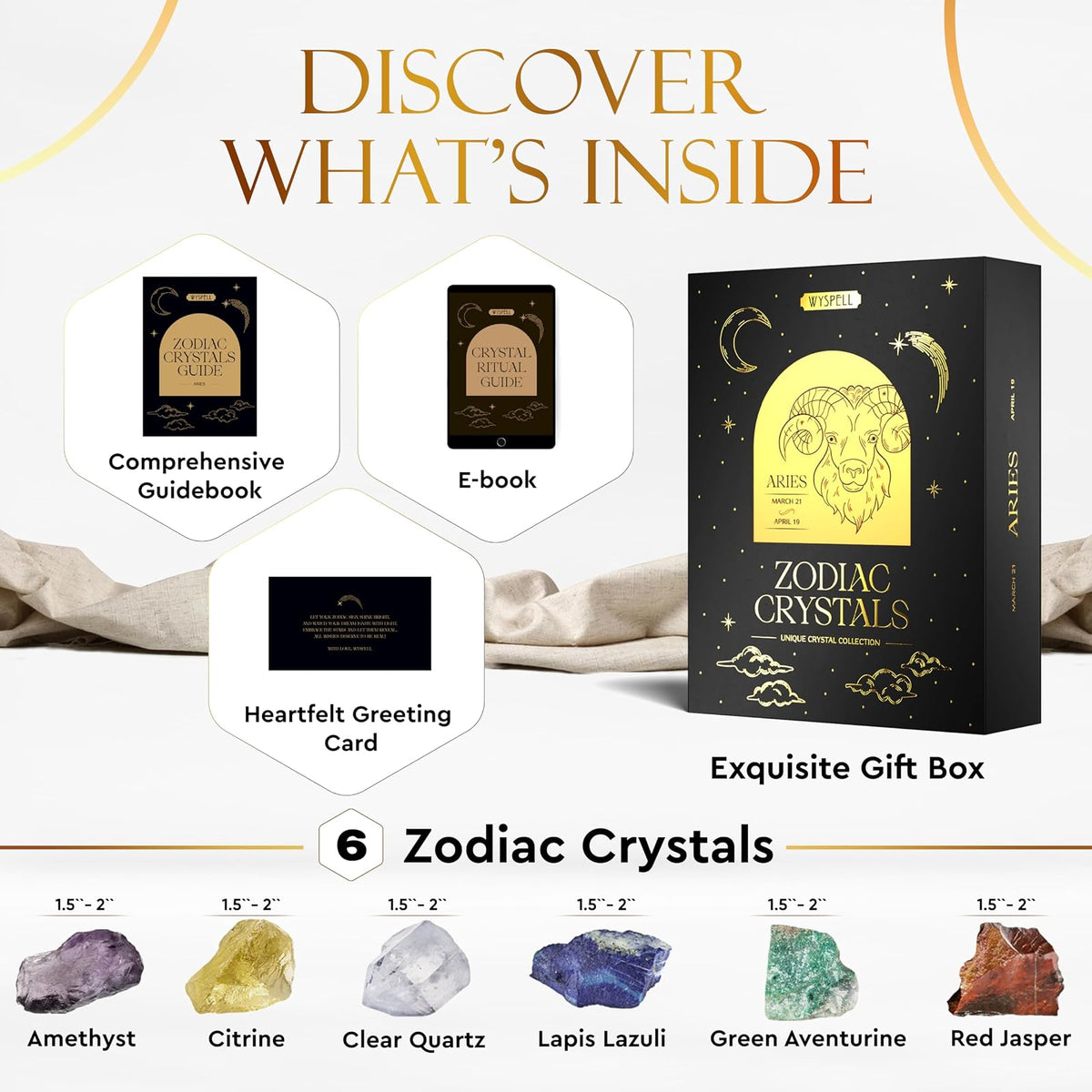 natural herbal blends with raw stones