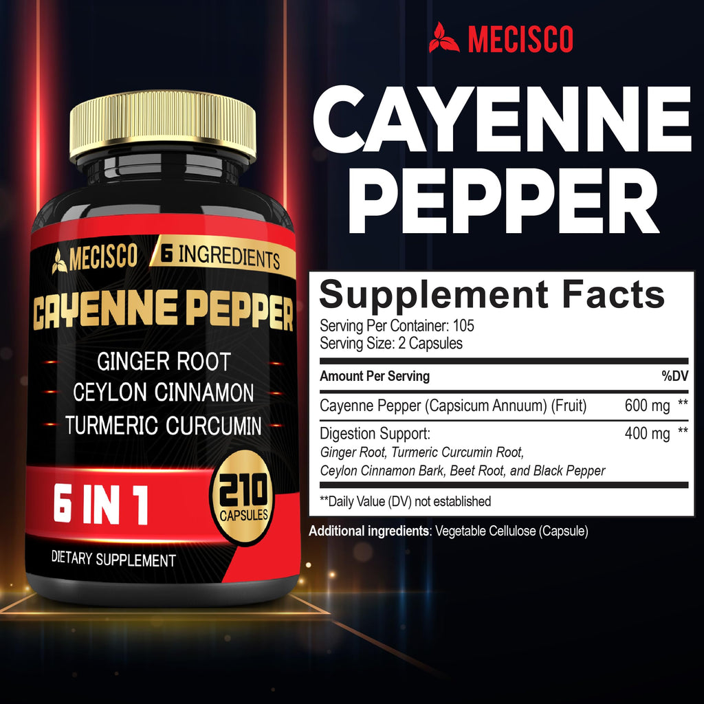natural herbal cayenne capsules