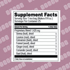 Natural herbal colon cleanse tea