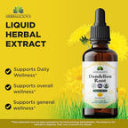 natural herbal dandelion root drops