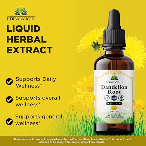 natural herbal dandelion root drops