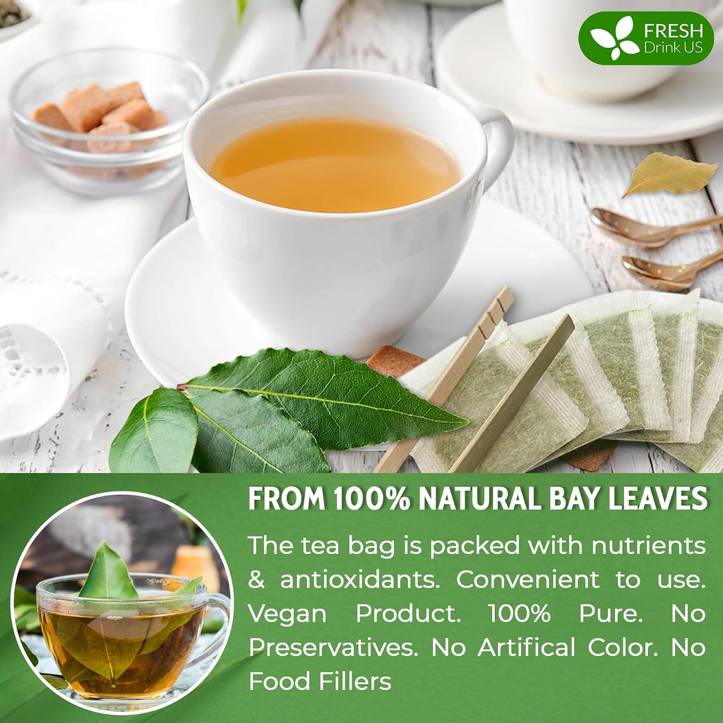 natural herbal detox bay leaf tea