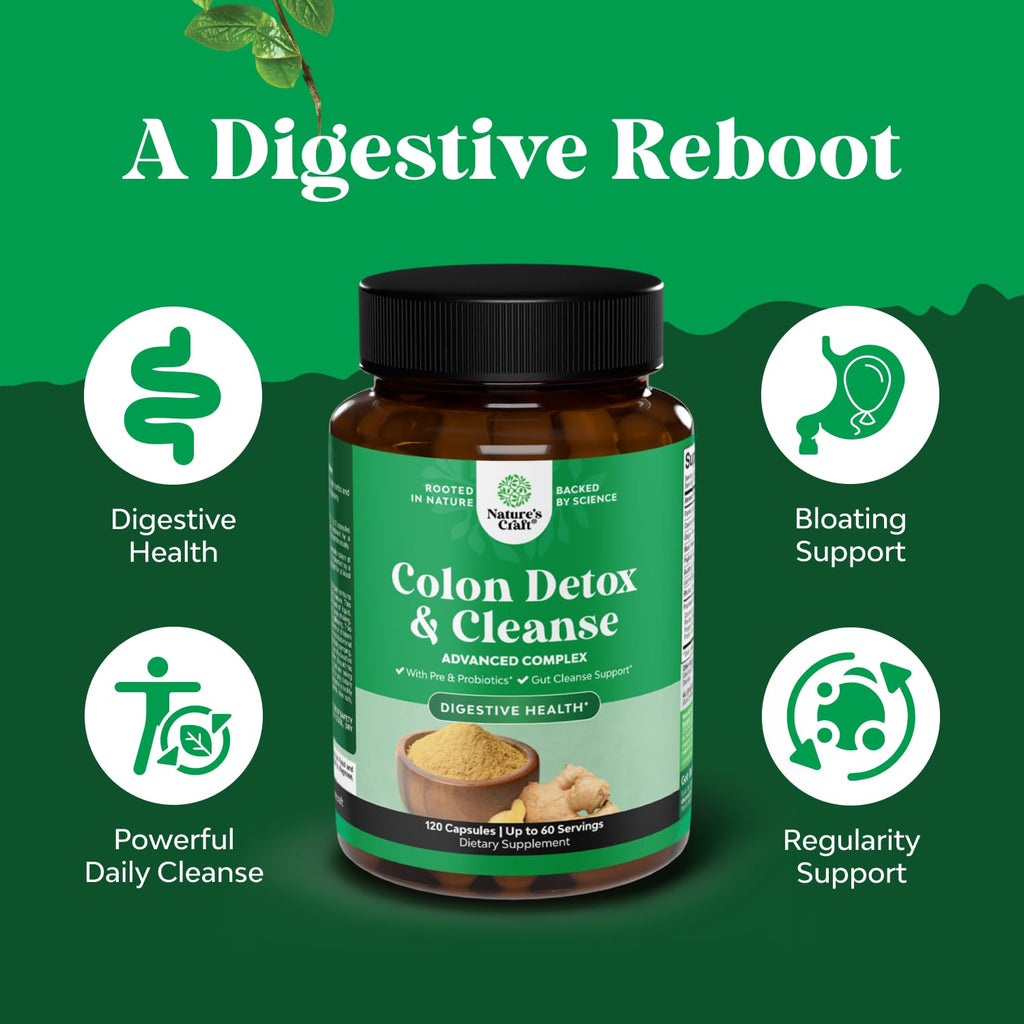 Natural herbal detox cleanse formula