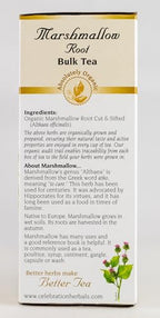 natural herbal detox marshmallow tea