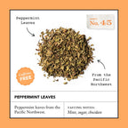 natural herbal detox peppermint tea